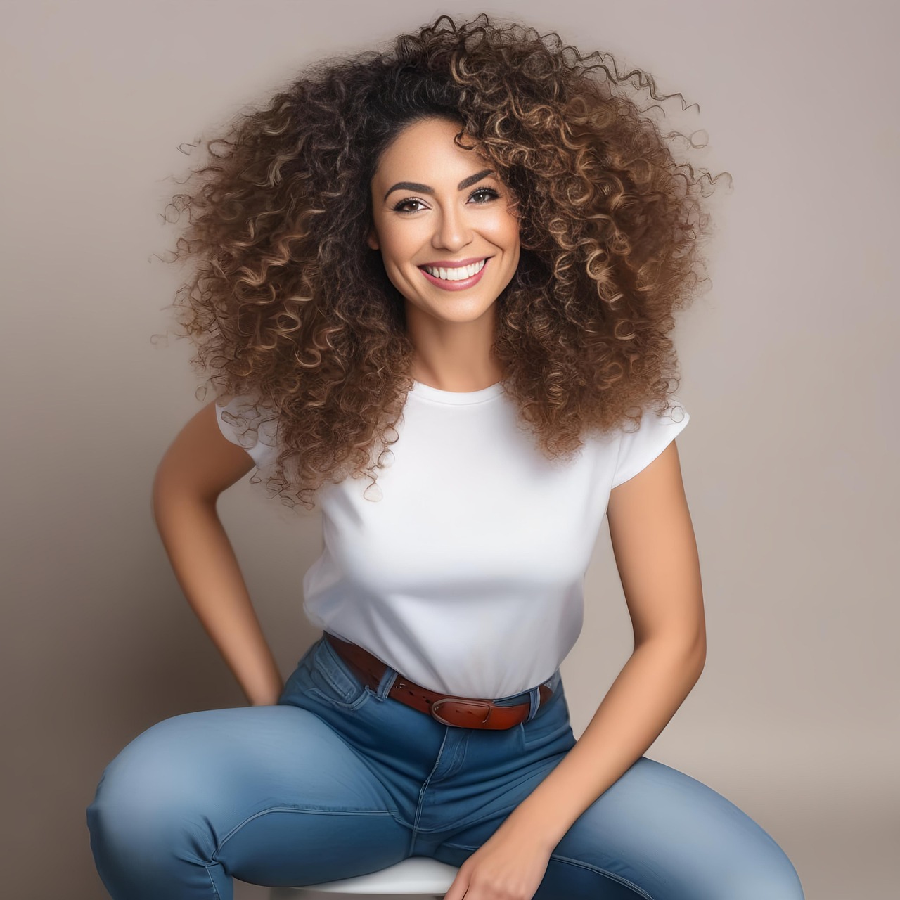 Download Woman, Beauty, Curly Hair. Royalty-Free Stock Illustration Image - Pixabay