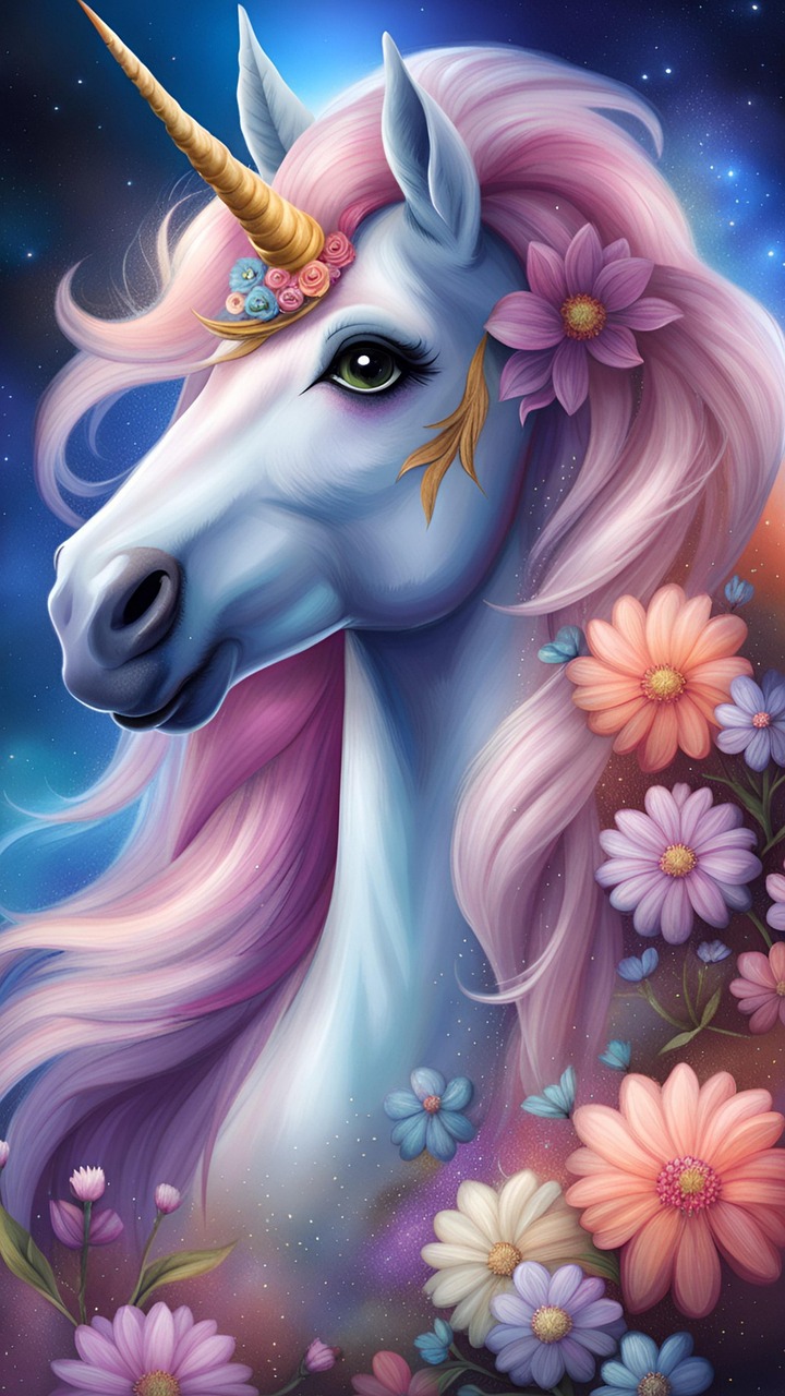 Download Ai Generated, Unicorn, Horse. Royalty-Free Stock Illustration ...