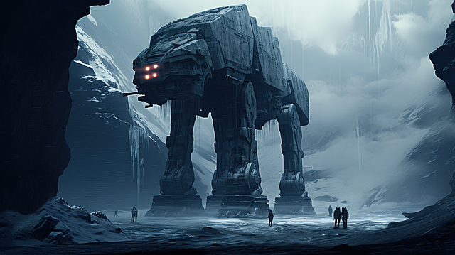 Download Art, Star Wars, Winter. Royalty-Free Stock Illustration Image ...
