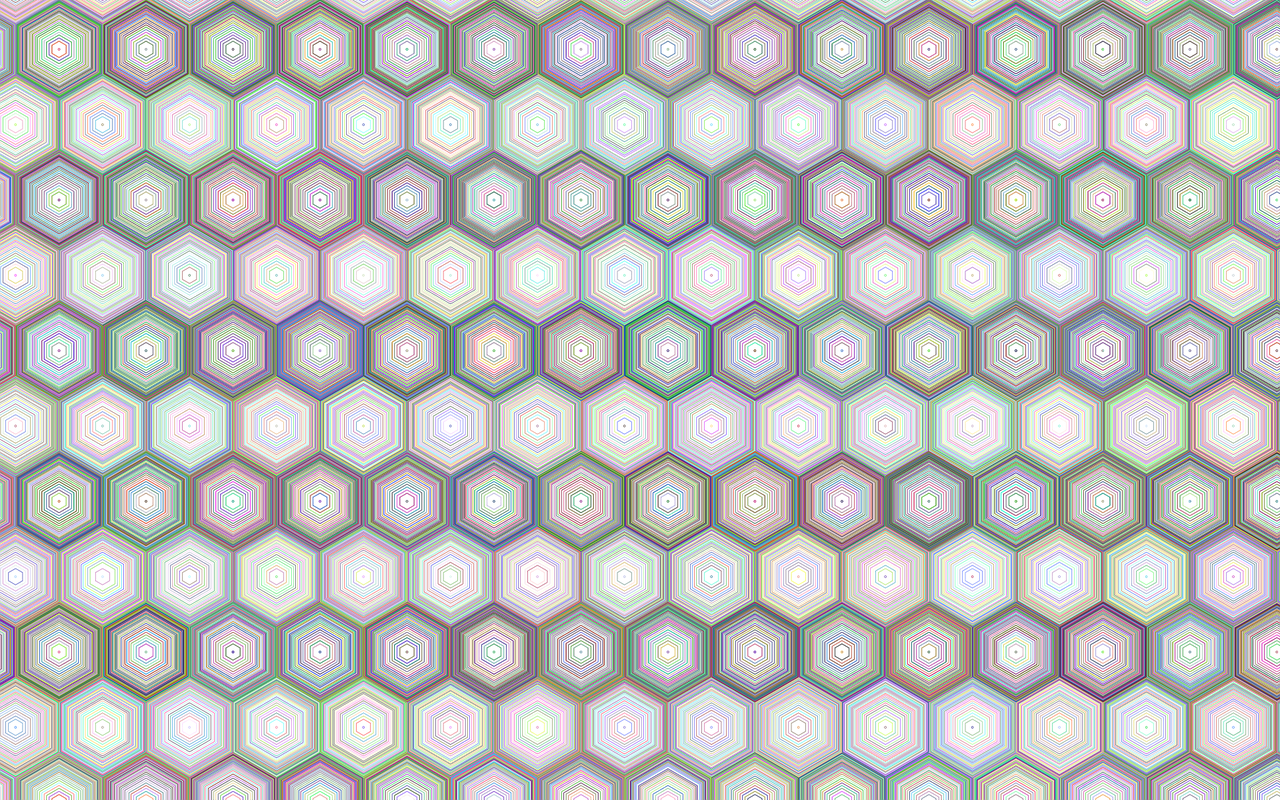 Download Pattern Hexagonal Geometric Royalty Free Vector Graphic