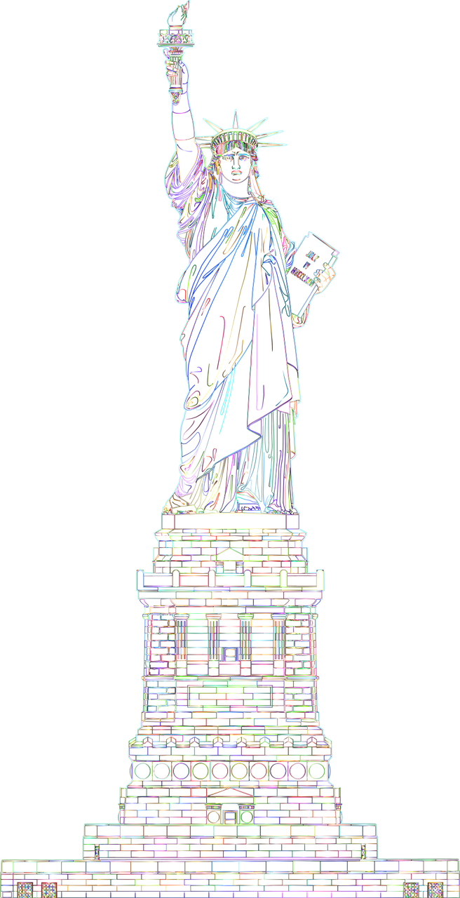 Statue Of Liberty Vector Art Free