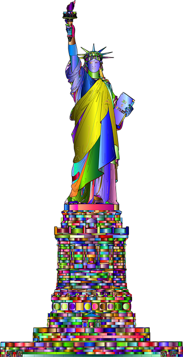 Download Statue Of Liberty, Nature, Ellis Island. Royalty-Free Vector ...