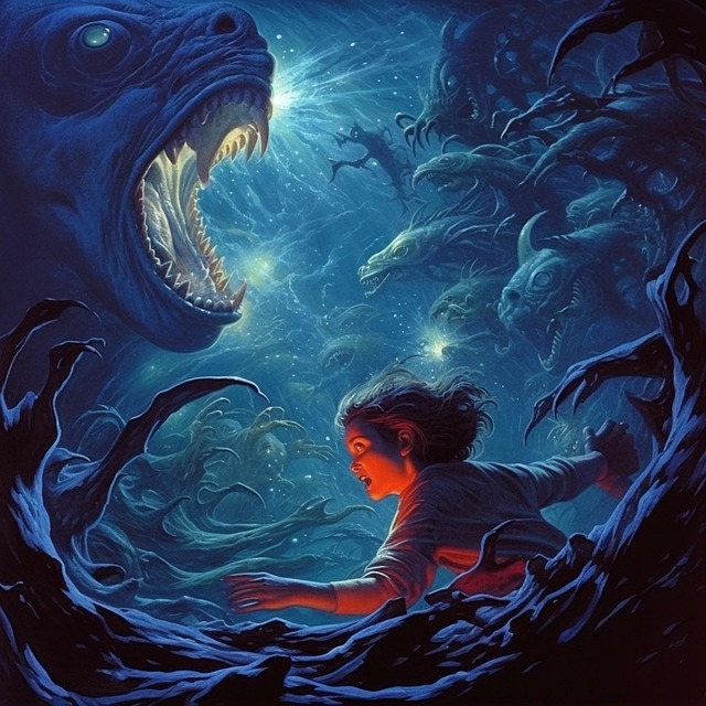 Download Monster, Cartoon, Sea. Royalty-Free Stock Illustration Image ...