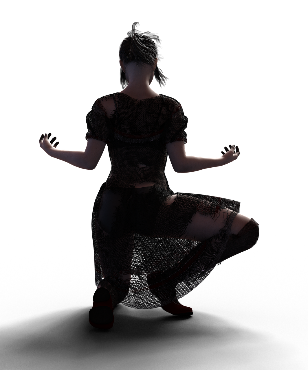 Download Girl Dark Shadows Royalty Free Stock Illustration Image Pixabay