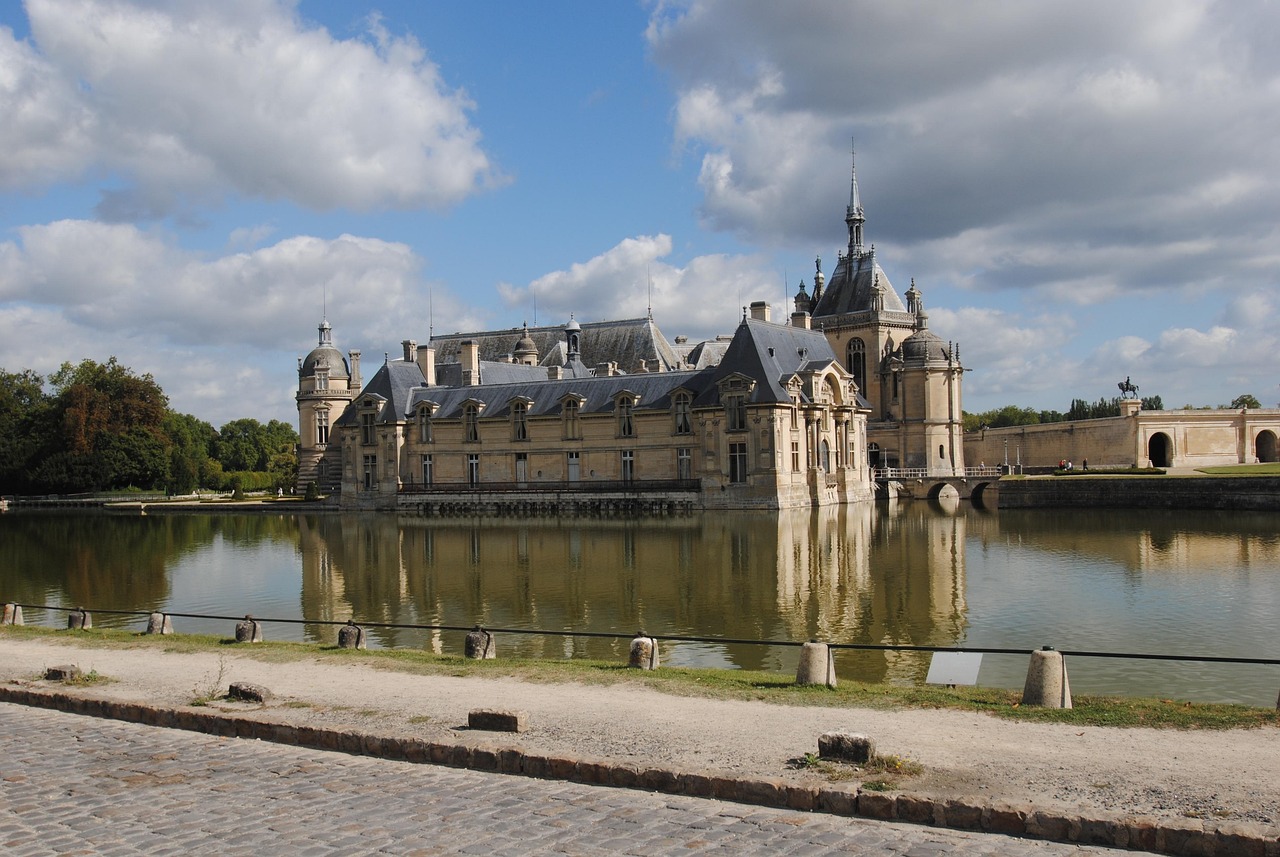 Palacio Chantilly Castillo Foso - Foto gratis en Pixabay - Pixabay