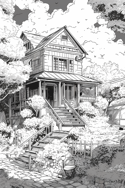 Download Ai Generated, House, Building. Royalty-Free Stock Illustration ...