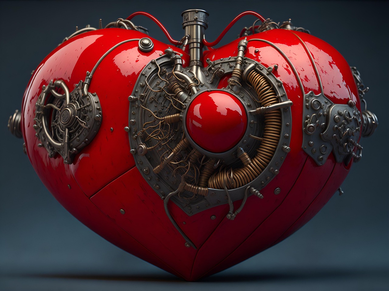 Download Ai Generated, Heart, Steampunk. Royalty-Free Stock ...