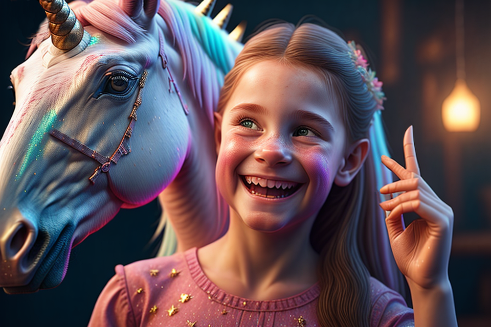 Download Ai Generated, Girl, Laugh. Royalty-Free Stock Illustration ...