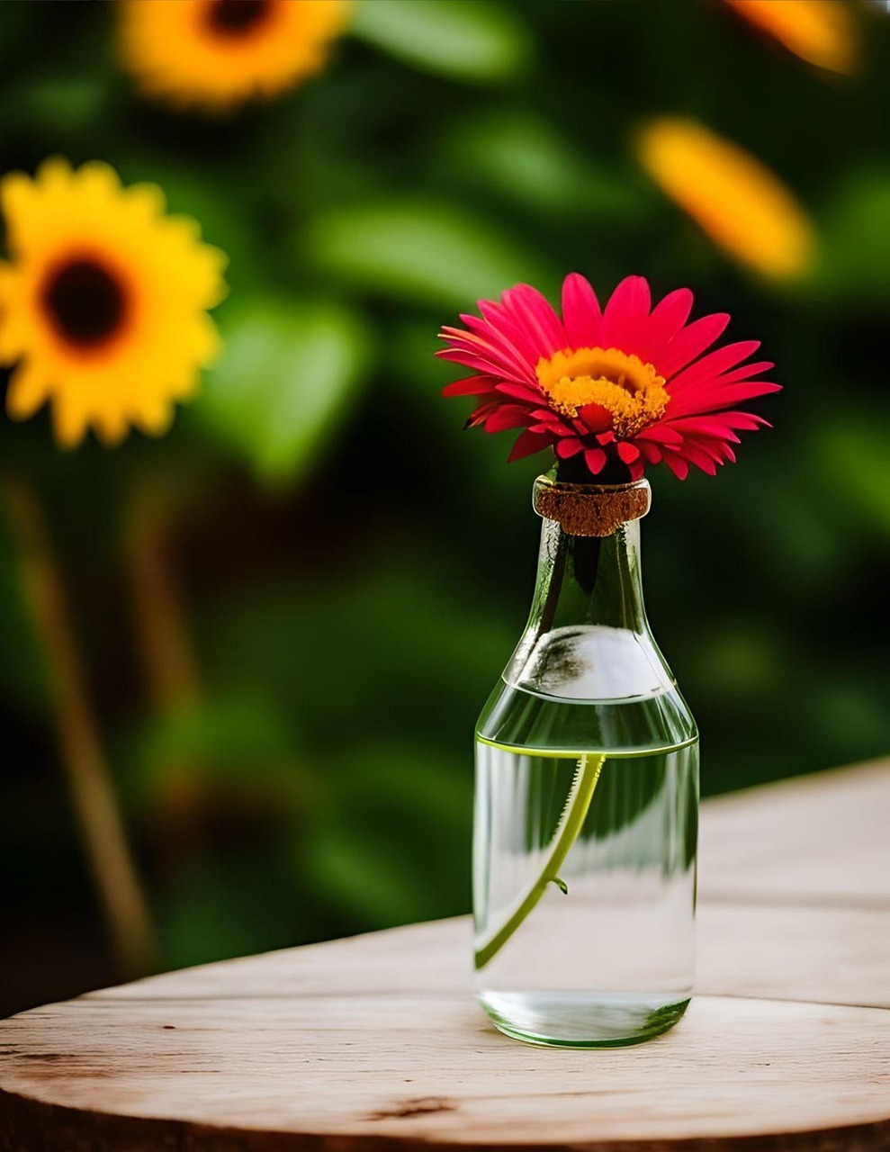 Ai Dihasilkan Botol Bunga Aster - Gambar gratis di Pixabay - Pixabay
