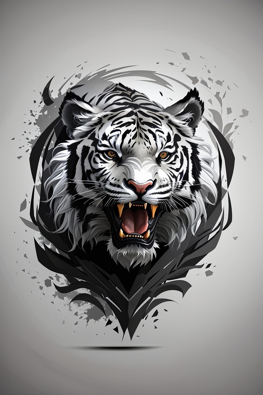 Download Ai Generated Tiger Animal Royalty-Free Stock Illustration ...