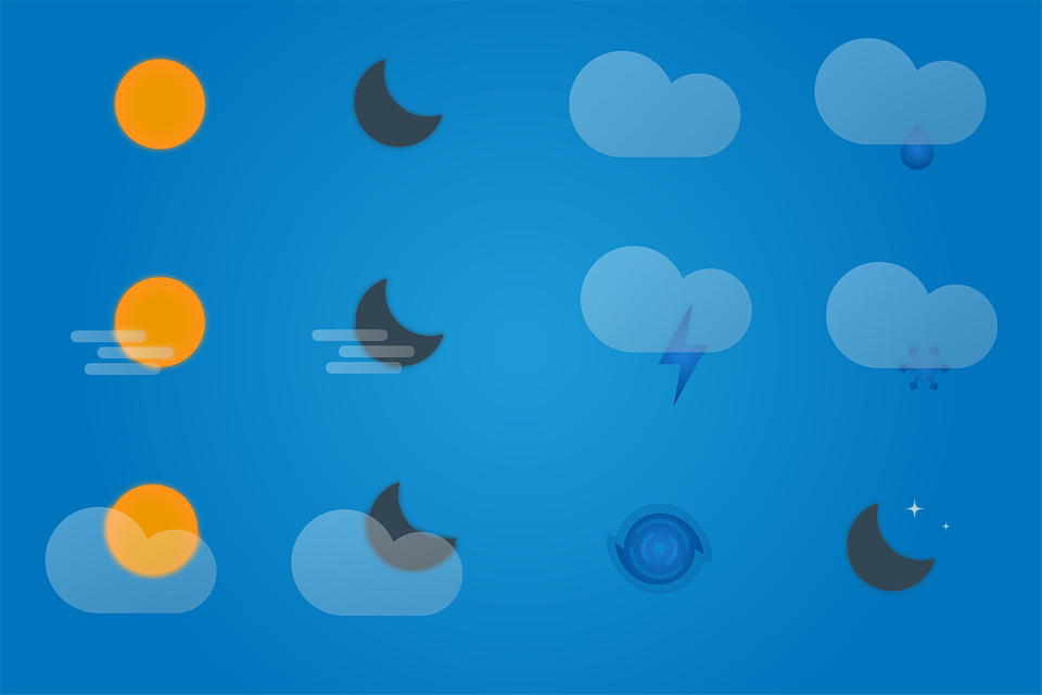 Download Weather, Sunny, Cloudy. Royalty-Free Stock Illustration Image ...