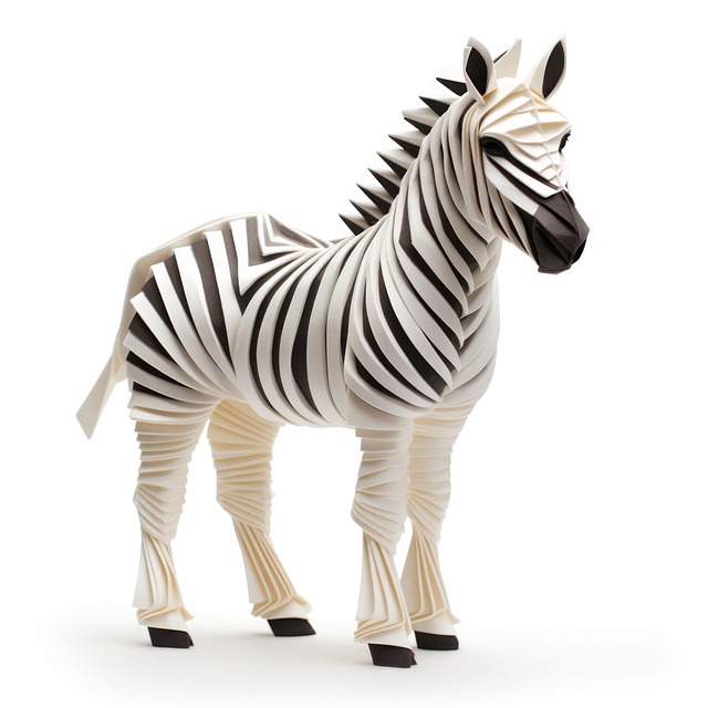 Download Origami Zebra Animal Royalty-Free Stock Illustration Image ...
