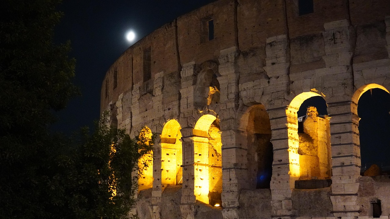 Colloseum Roma Noite - Foto gratuita no Pixabay - Pixabay