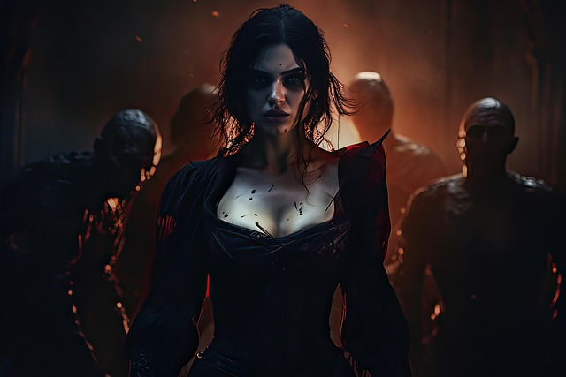 Download Ai Generated Vampire Woman Royalty Free Stock Illustration Image Pixabay