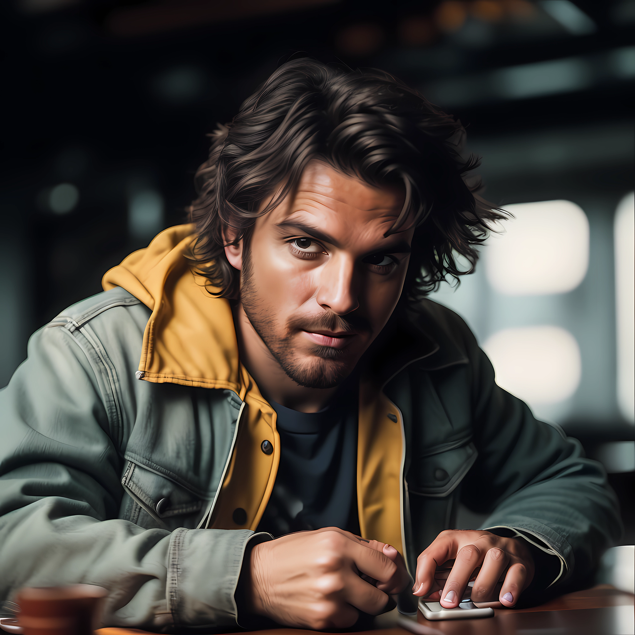 Download Ai Generated Man Study Royalty-Free Stock Illustration Image ...