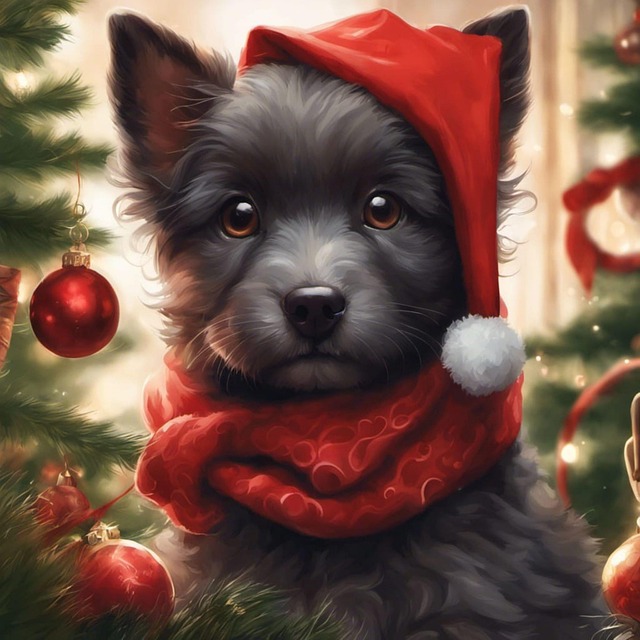 Ai Generiert Hund Weihnachten - Kostenloses Bild auf Pixabay - Pixabay