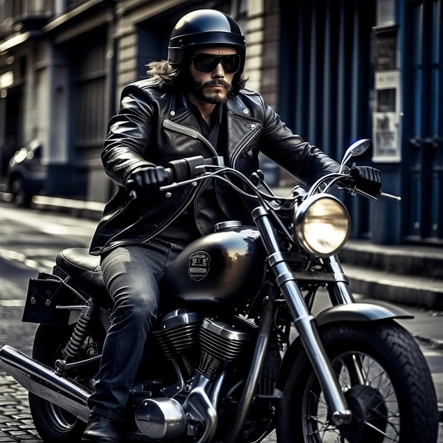Download Ai Generated Biker Metalhead Royalty-Free Stock Illustration ...