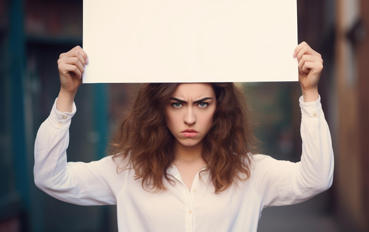 Download Girl, Angry, Sign. Royalty-Free Stock Illustration Image - Pixabay