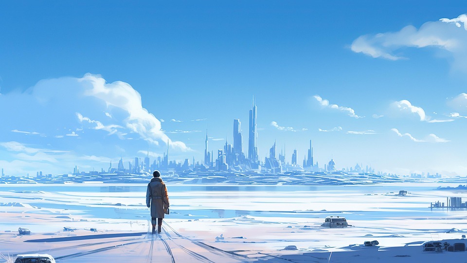 Download Man, Winter, City. Royalty-Free Stock Illustration Image - Pixabay