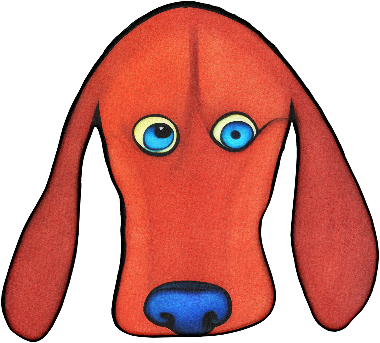 Download Funny Cartoon Dog Royalty Free Stock Illustration Image