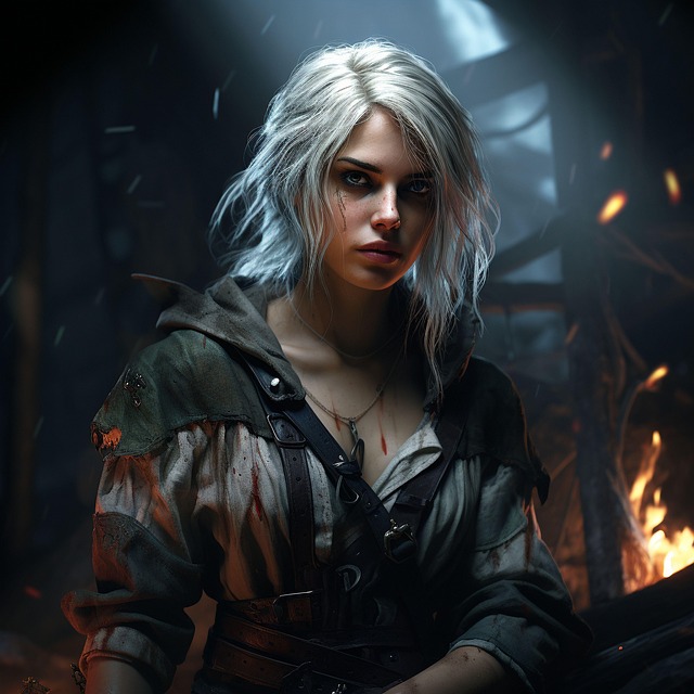 Download Ai Generated Woman Ciri Royalty Free Stock Illustration Image Pixabay