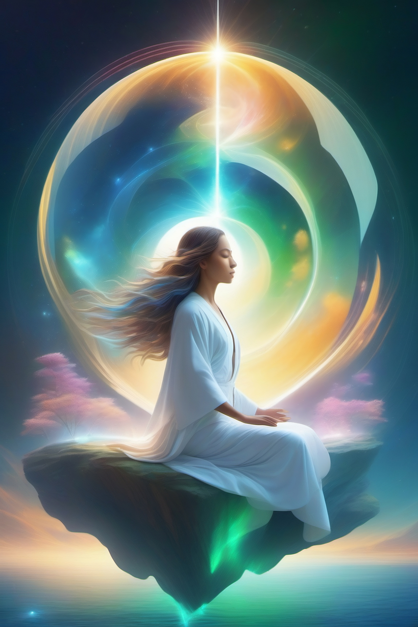 Download Ai Generated Meditation Woman Royalty-Free Stock Illustration Image - Pixabay