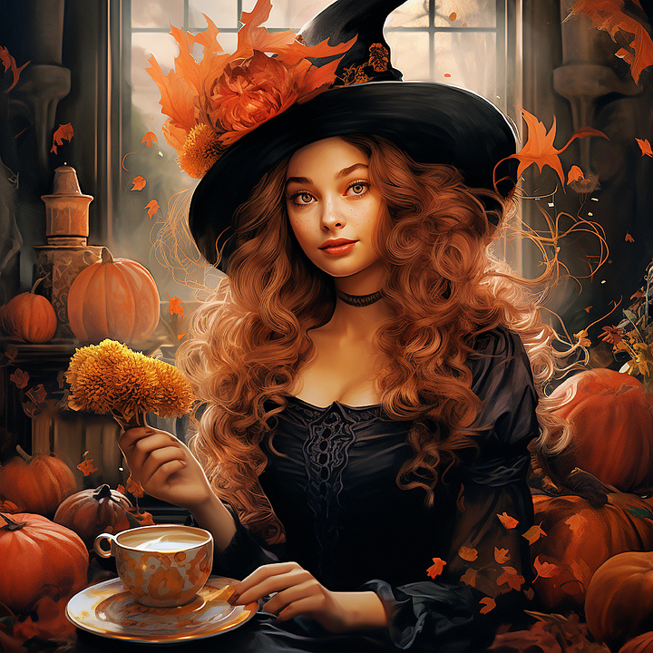 Bonita Hermosa Bruja Víspera De - Imagen gratis en Pixabay