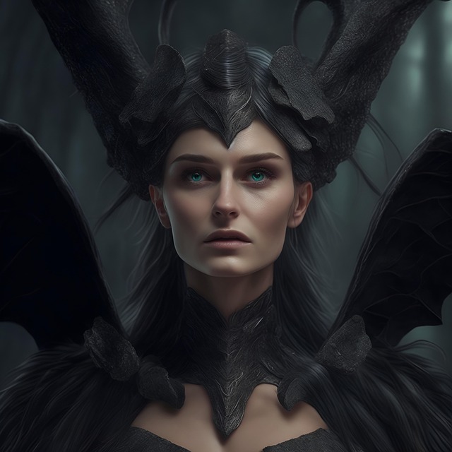 Download Ai Generated Woman Maleficent Royalty-Free Stock Illustration ...
