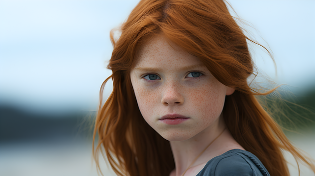 Download Ai Generated Girl Redhead Royalty Free Stock Illustration