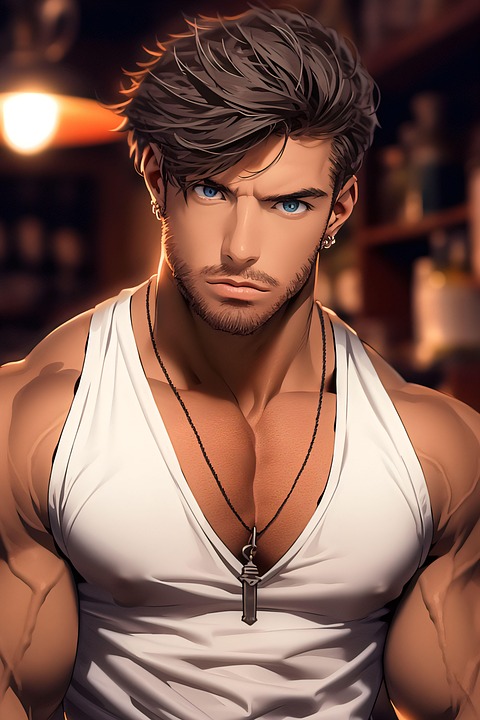 Download Ai Generated, Man, Muscular. Royalty-Free Stock Illustration ...