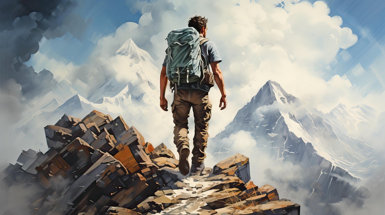 Download Ai Generated Climber Rock Royalty Free Stock Illustration Download Ai Generated Climber Rock Royalty Free Stock Illustration