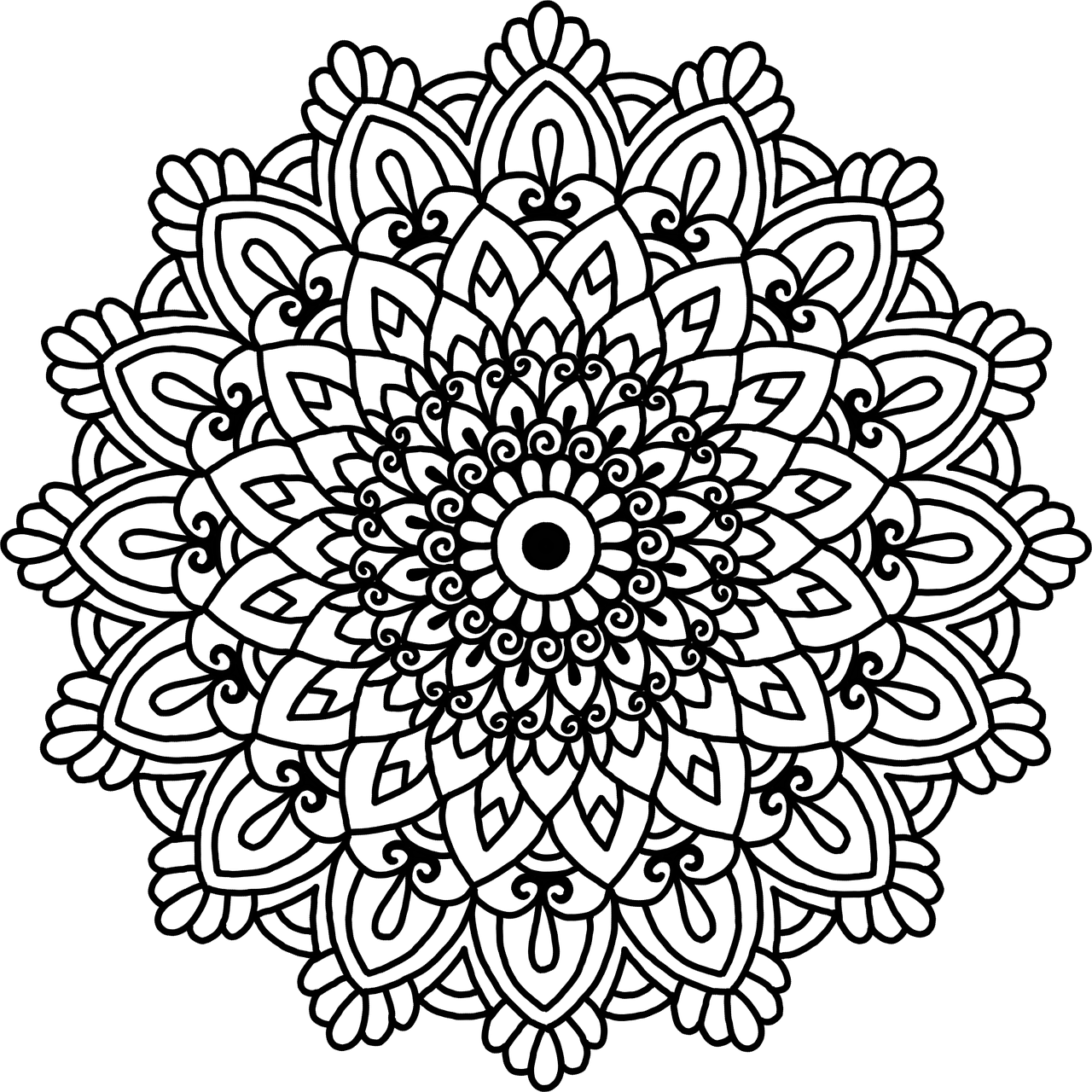Download Mandala, Meditation, Yoga. Royalty-Free Stock Illustration ...