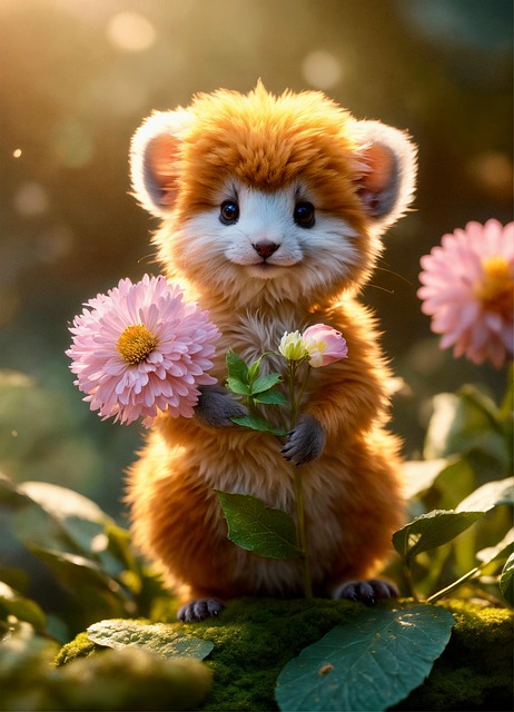Download Garden Flowers Animal Royalty-Free Stock Illustration Image ...