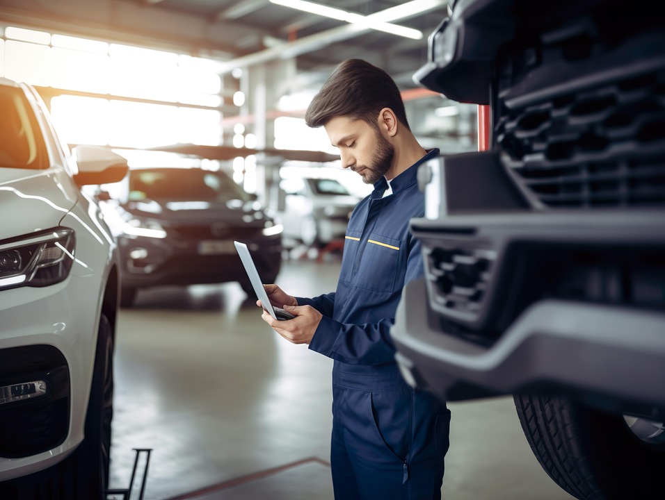Download Auto Repair Shop, Mechanic, Car. Royalty-Free Stock ...