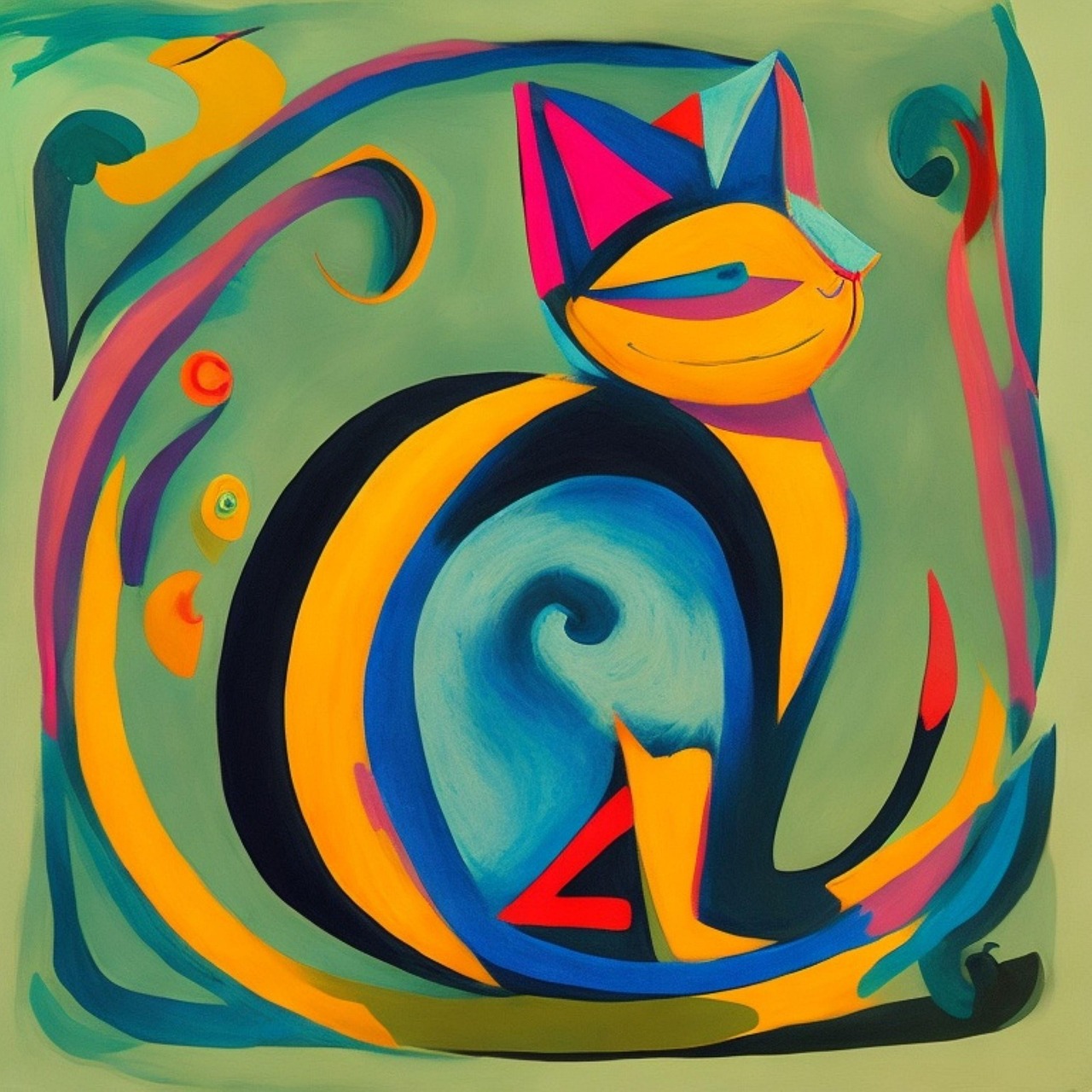 Cat Animal Coloré La - Image gratuite sur Pixabay - Pixabay