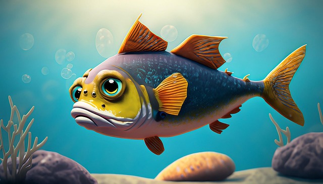 Download Ai Generated, Fish, Sea. Royalty-Free Stock Illustration Image ...