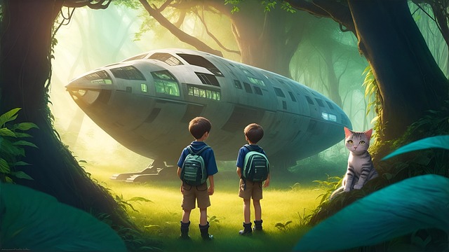 Science-Fiction Enfants Copains - Image gratuite sur Pixabay - Pixabay
