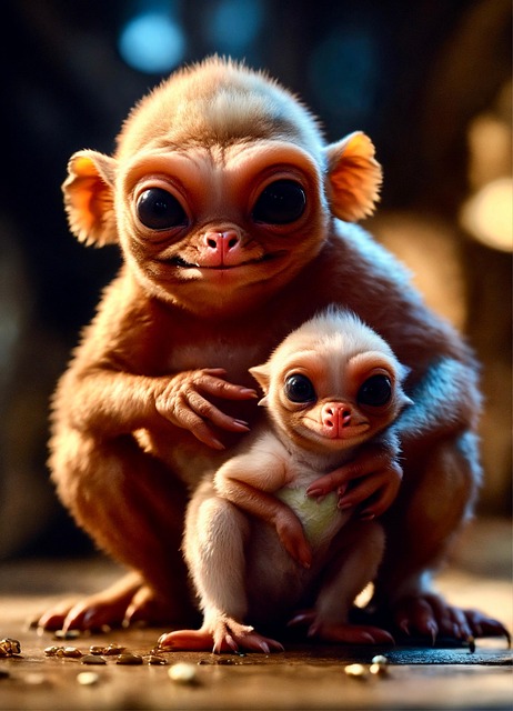 Download Ai Generated, Creatures, Baby. Royalty-Free Stock Illustration ...
