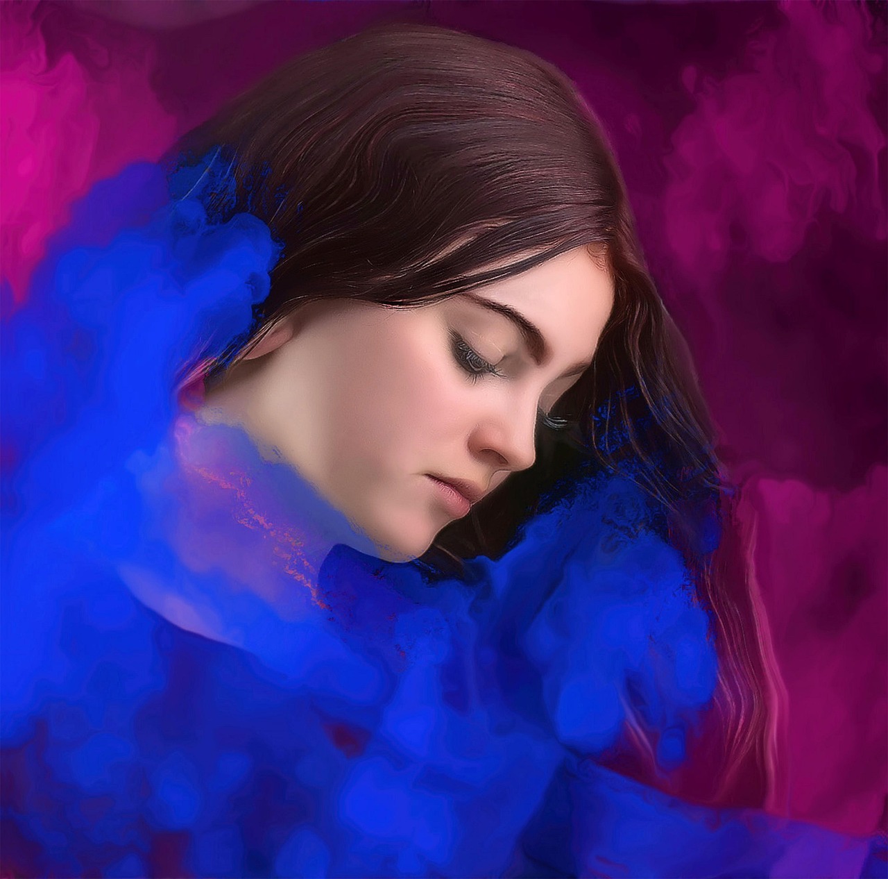 Girl Reverie Portrait - Free photo on Pixabay - Pixabay