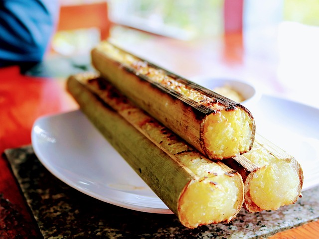 Bamboo Tube Rice Dish Lam - Free photo on Pixabay - Pixabay