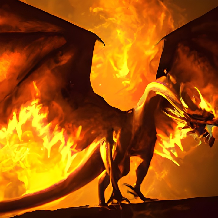 Download Dragon Fire Red Royalty-Free Stock Illustration Image - Pixabay