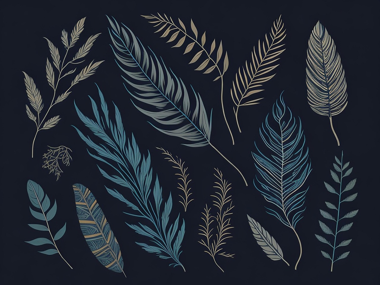 Download Feathers, Plumage, Pattern. Royalty-Free Stock Illustration ...