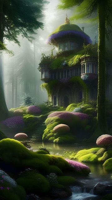 Woodland Mossy Castle Palace - Free photo on Pixabay - Pixabay