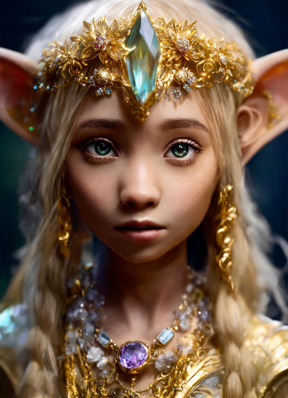 Download Ai Generated Elfin Queen Royalty Free Stock Illustration Image Pixabay