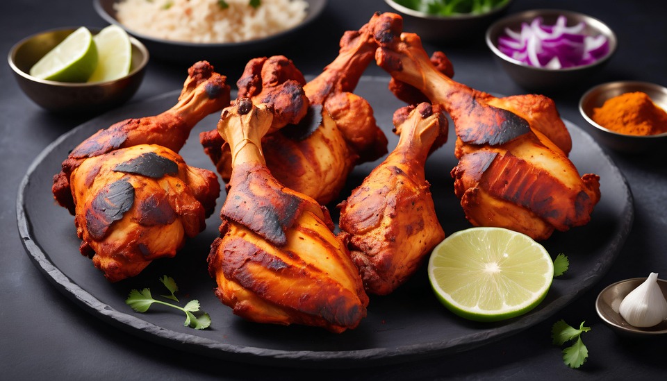 Download Ai Generated Chicken Chicken Piece Royalty Free Stock