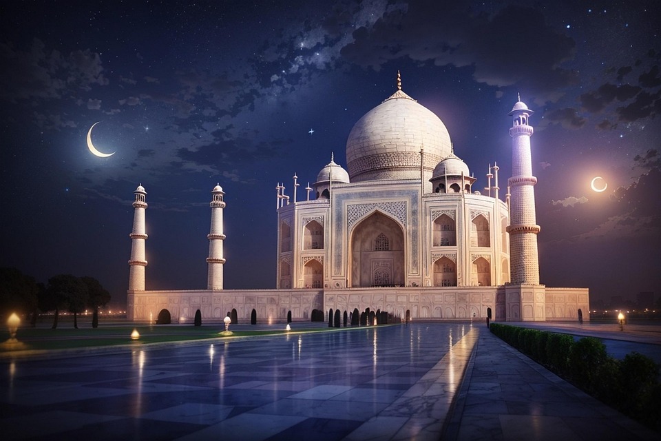 Download Taj Mahal, Majestic, Beauty. Royalty-Free Stock Illustration ...