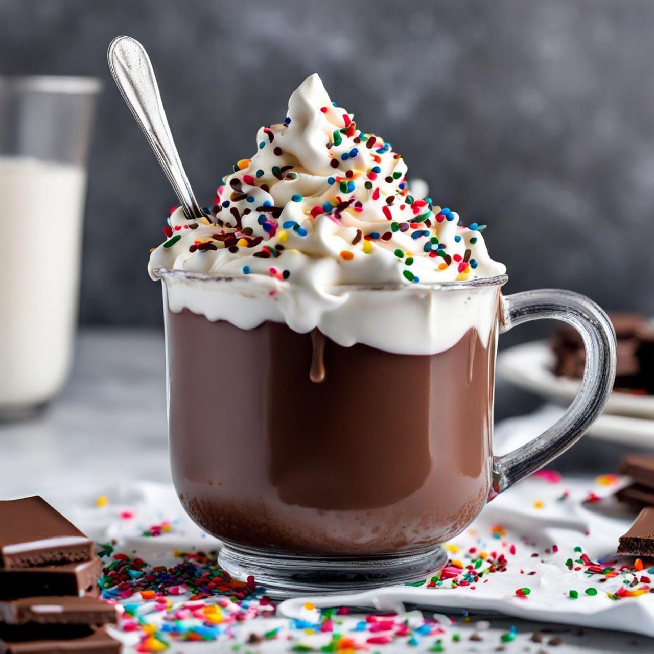 Download Ai Generated, Cocoa, Hot Chocolate. Royalty-Free Stock ...