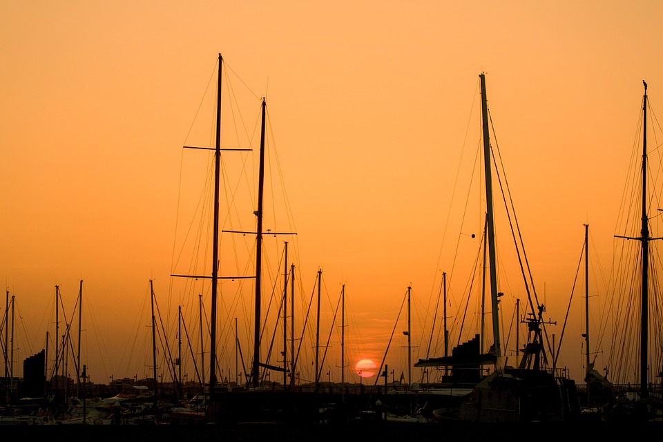 Port Le Coucher Du Soleil Voiliers - Photo gratuite sur Pixabay - Pixabay