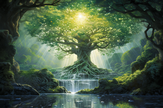 Download Tree Of Life, Tree, Water. Royalty-Free Stock Illustration ...
