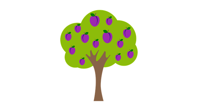 Download Plum Tree, Plums, Tree. Royalty-Free Stock Illustration Image ...